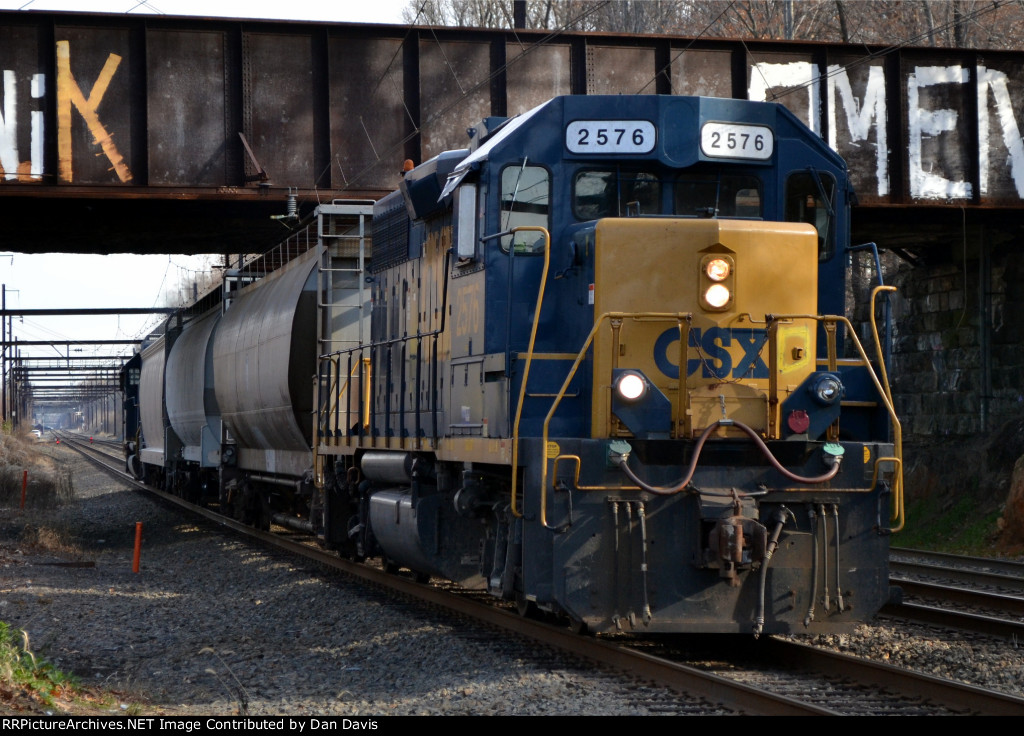 CSX GP38-2 2576 leads C770-20